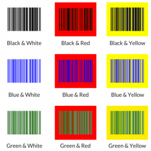 Best and Worst Colors for Barcode Labels | Print Barcode Labels