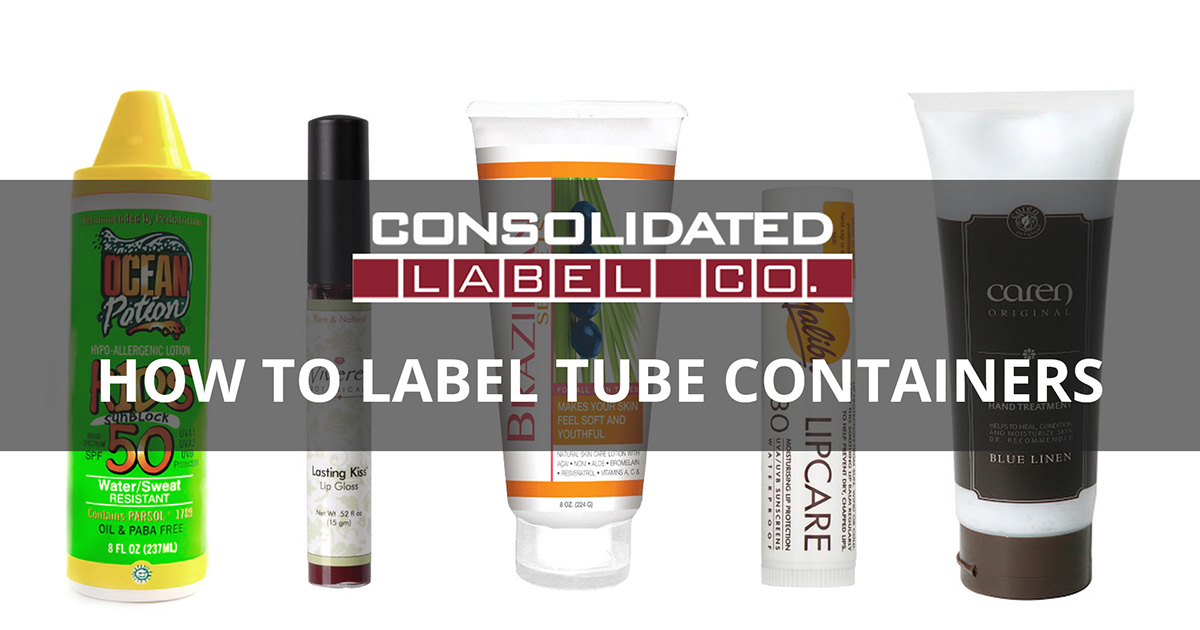 Tube Container Label Tips Video | Custom Label Printing | Label Blog