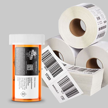 Custom Vial Labels - Instant Quote | Consolidated Label®