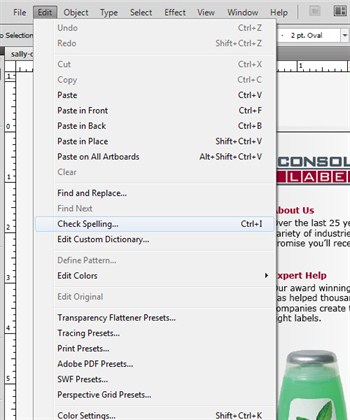 How to Turn Fonts to Outlines - Consolidated Label