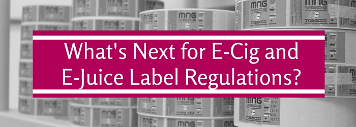 The Future of E-Cig and E-Juice Labeling | Custom Label Blog