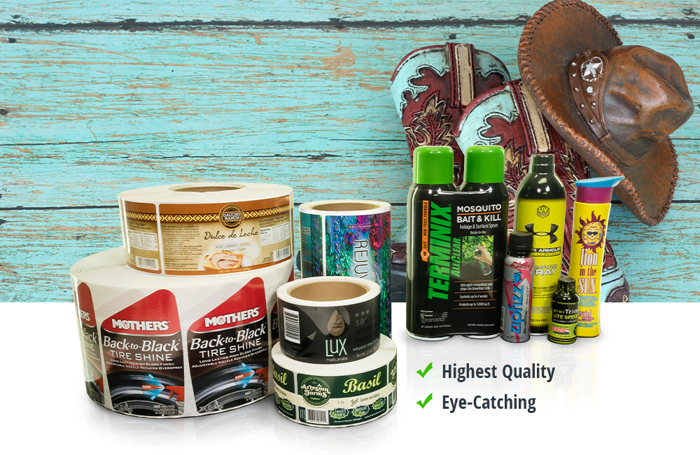 Houston Custom Labels & Shrink Sleeves | Consolidated Label®