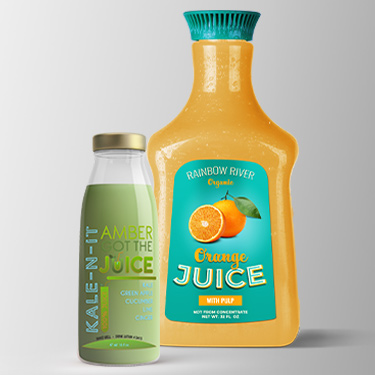 Custom Beverage & Drink Labels - Instant Quote | Consolidated Label®