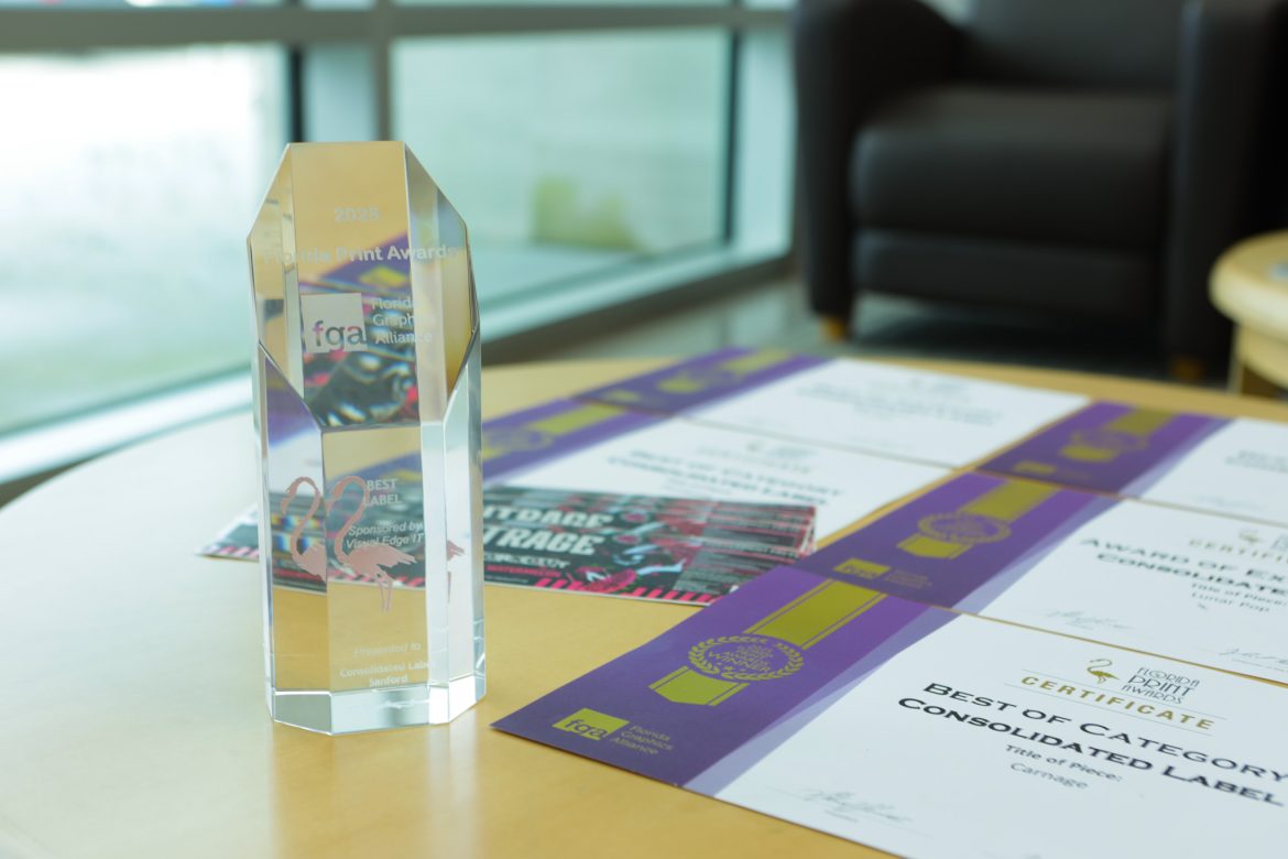 Consolidated Label Wins Five Awards at the 2025 Florida Print Awards ...